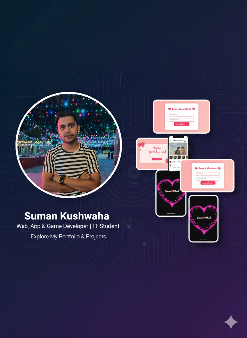 Portfolio | Suman Kushwaha